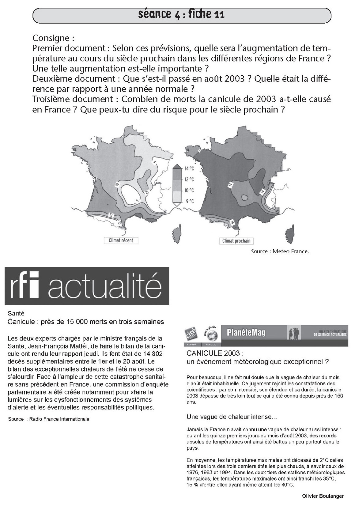expériences scientifiques la fonte des glaces - Anciens Et Réunions